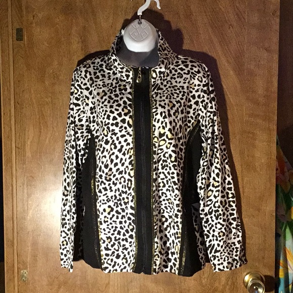 Onque Casuals | Jackets & Coats | Nwt Animal Print Jacket | Poshmark